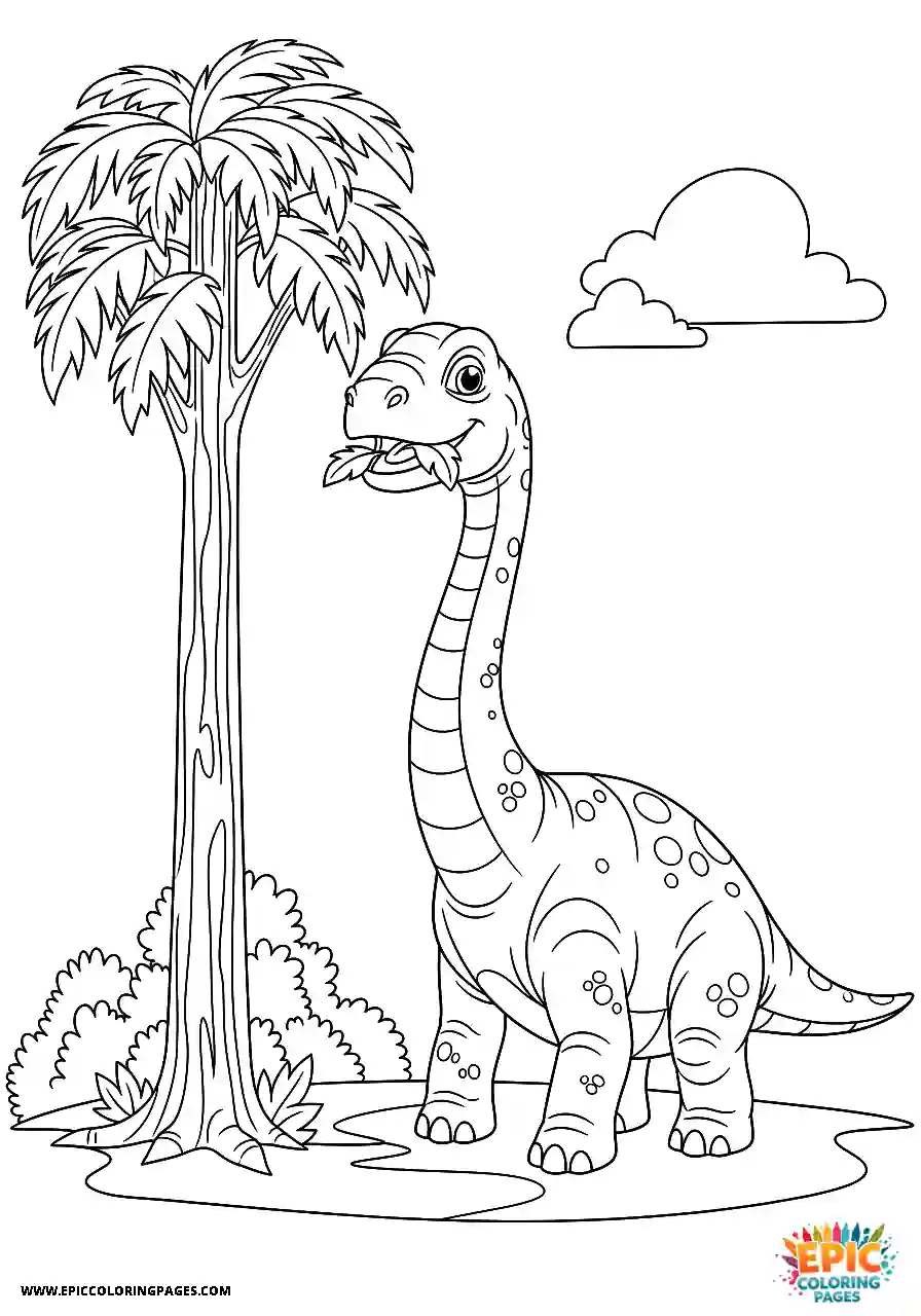 Brontosaurus Coloring Pages (269+ Free Printables)