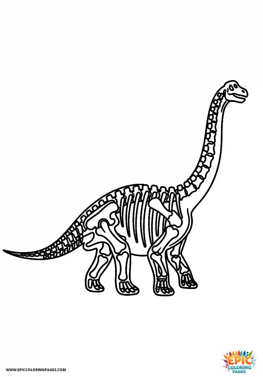 Brachiosaurus Coloring Pages [396+ Free Printables] | Epic