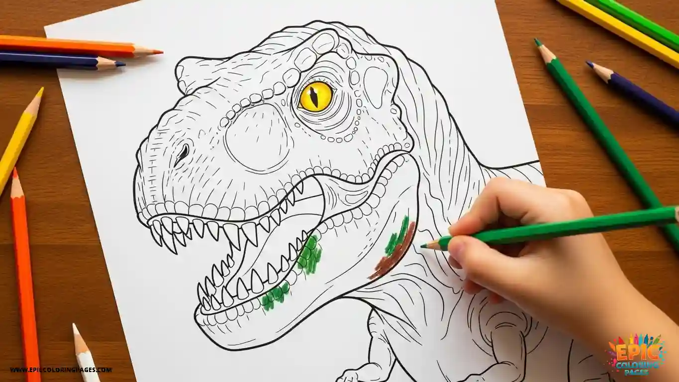 T-Rex Coloring Pages (345+ Free Printables)