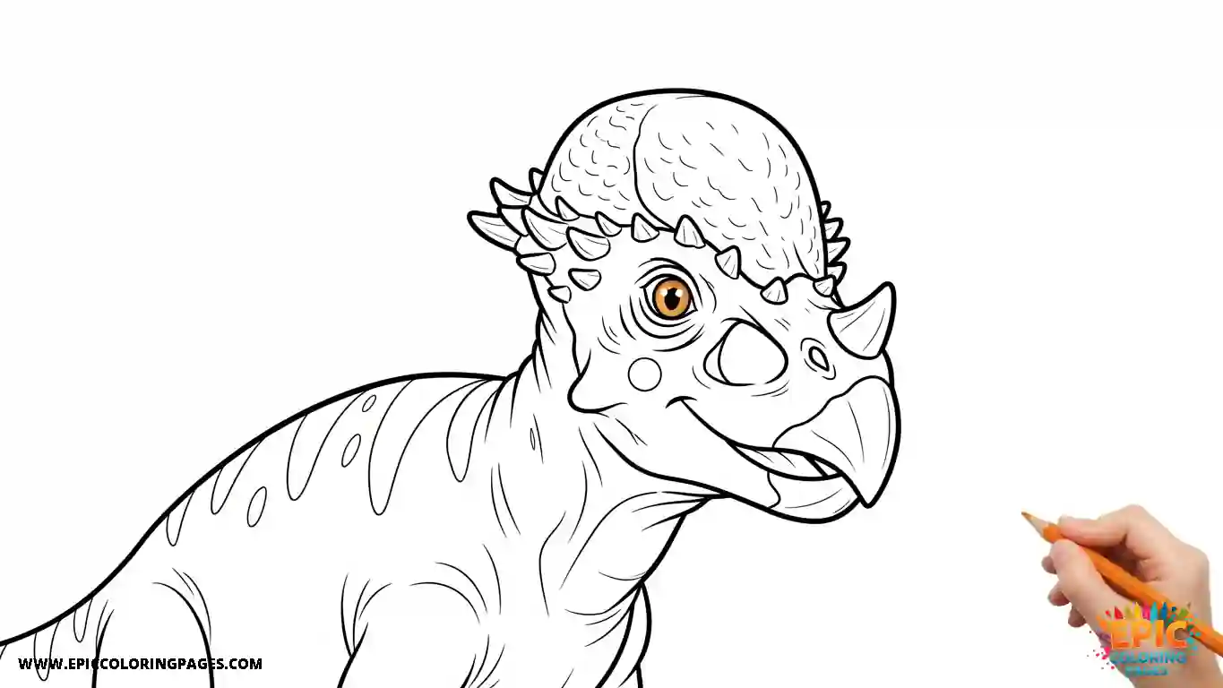 Pachycephalosaurus Coloring Pages (449+ Free Printables)