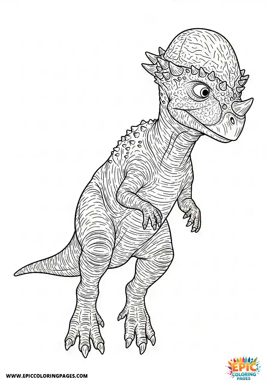 Pachycephalosaurus Coloring Pages (449+ Free Printables)